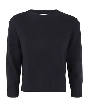 Loulou De Saison Mora Crewneck Knitwear - Black