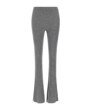 Pinko Ibiza Flared Ribbed Knit Pants