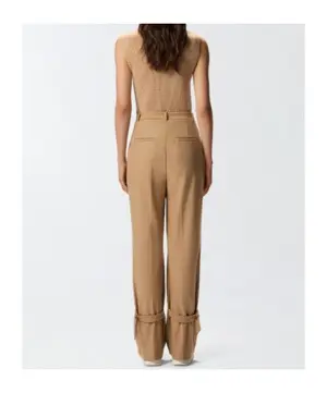 Pinko Pleated Buckle Trousers