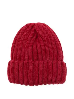 Borsalino Ribbed Cashmere Beanie