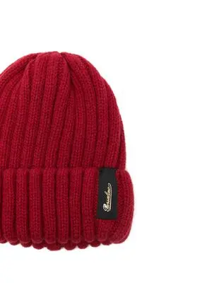 Borsalino Ribbed Cashmere Beanie