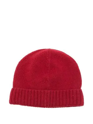 Borsalino Ribbed Knit Beanie