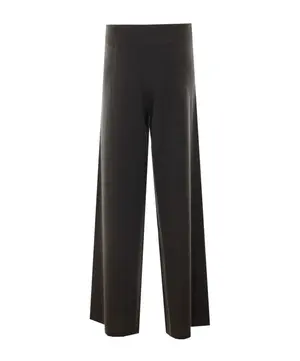 LISA YANG Sofi Drawstring Wide Leg Knitted Trousers - Dfe