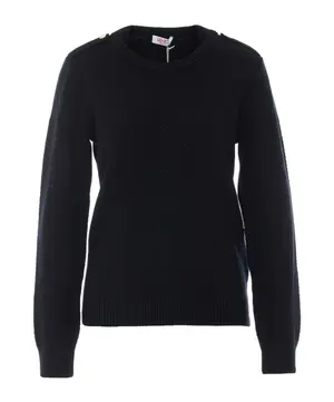 Liu Jo Button-shoulder Knit Sweater