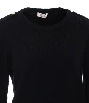 Liu Jo Button-shoulder Knit Sweater