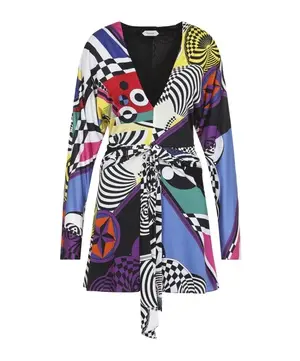 Versace V-neck Dress