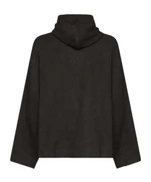 UMA WANG Long Sleeve Single-breasted Hooded Jacket