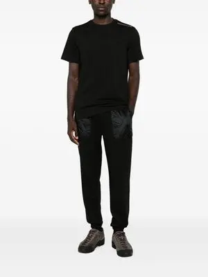 Moncler Logo Detailed Crewneck T-shirt - Black