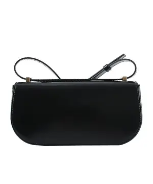FERRAGAMO Gold-tone Gancini Flap Shoulder Bag
