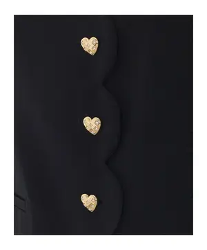 TWINSET Heart Button Casual Jacket