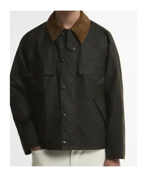 Barbour Waxed Cotton Pocket Transport Jacket