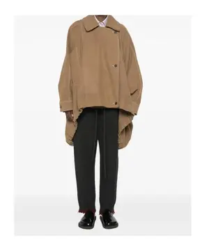 UMA WANG Long-sleeved Oversized Coat - No