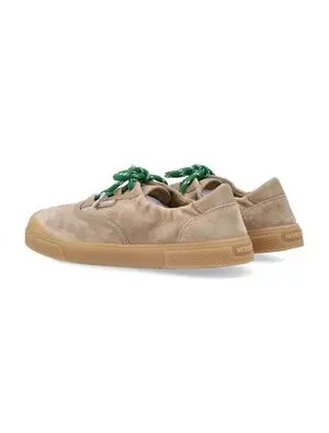 Moncler Lace-up Low-top Casual Sneakers - Nude