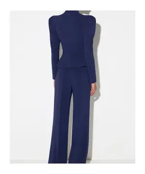 Elisabetta Franchi Lightweight Crêpe Jacket With Bow