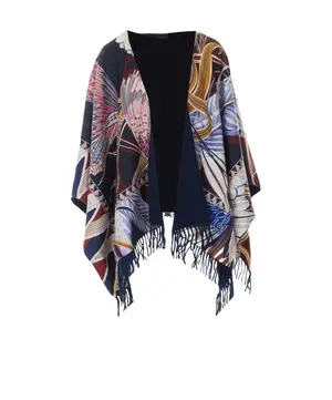 FERRAGAMO Reversible Shawl - Black