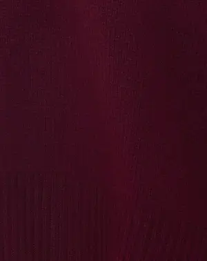 LISA YANG Asymmetric Hem Mock Neck Sweater