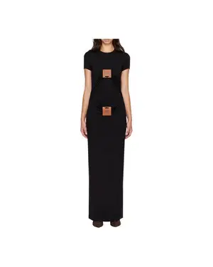 JEAN PAUL GAULTIER Maxi Dress With Tag Detail