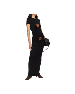 JEAN PAUL GAULTIER Maxi Dress With Tag Detail