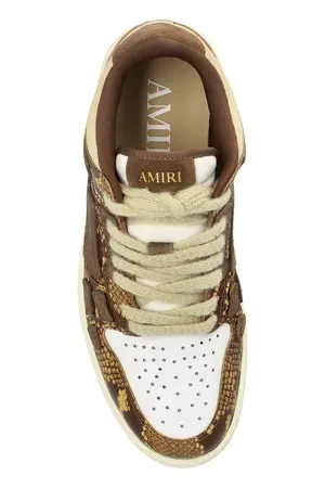 Amiri Lace-up Sneakers With Perforated Details