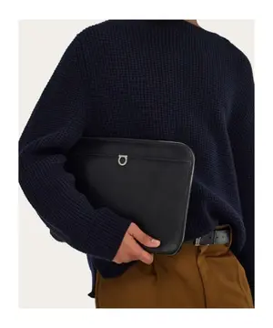 FERRAGAMO Gancini Document Holder
