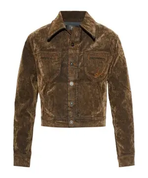 Amiri Long-sleeve Denim Trucker Jacket