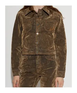 Amiri Long-sleeve Denim Trucker Jacket