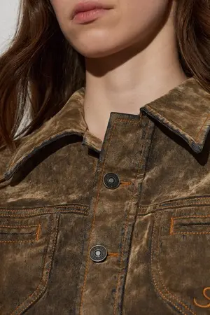 Amiri Long-sleeve Denim Trucker Jacket