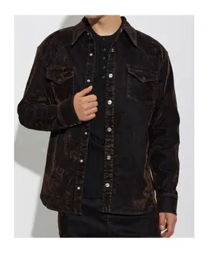 Amiri Faded Western Denim Shirt