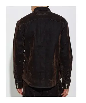 Amiri Faded Western Denim Shirt