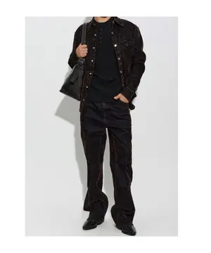 Amiri Faded Western Denim Shirt