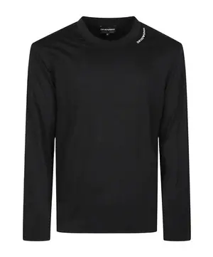 Emporio Armani Long-sleeve T-shirt - Black