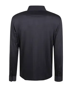 Emporio Armani Long Sleeve Polo Shirt