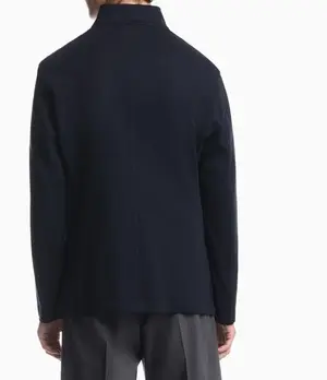 Emporio Armani Long-sleeved Button-up Jacket