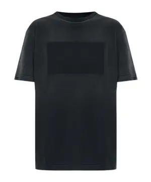 MAISON MARGIELA Short-sleeved Crewneck T-shirt - Black