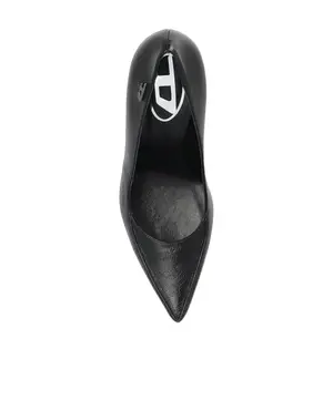 DIESEL® D-lucette Leather Pointed Toe Pumps