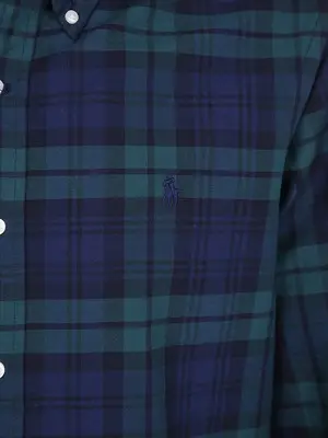 Polo Ralph Lauren Logo Embroidered Checked Shirt
