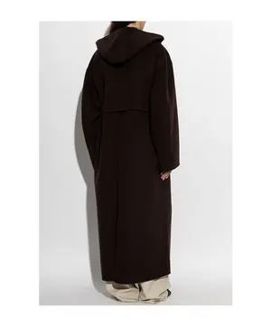 Sportmax Belted Long Coat - Brown