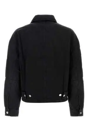 Amiri Boxy Zip-front Denim Jacket