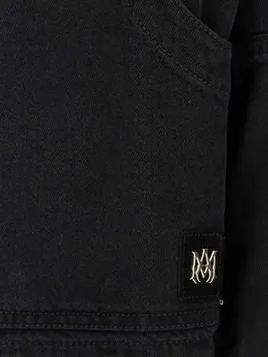 Amiri Boxy Zip-front Denim Jacket