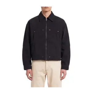 Amiri Boxy Zip-front Denim Jacket