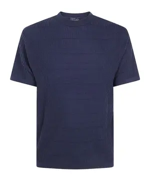 Emporio Armani Short-sleeved Knit T-shirt