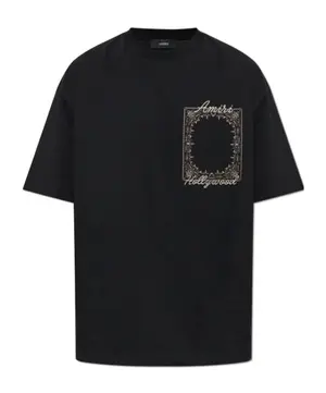 Amiri Logo Embroidered T-shirt