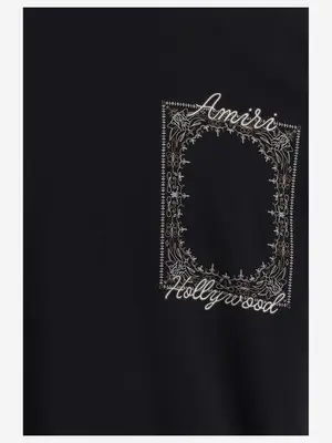 Amiri Logo Embroidered T-shirt - No