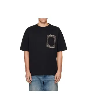 Amiri Logo Embroidered T-shirt - No