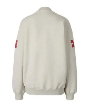 Off-White Logo-print Crew-neck Sweater