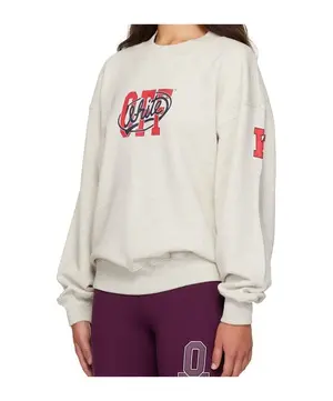 Off-White Logo-print Crew-neck Sweater