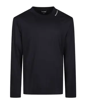 Emporio Armani Long-sleeved Crewneck T-shirt