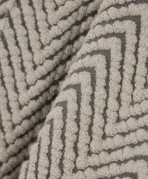 Emporio Armani Virgin Wool Chevron Knit Blouson Jacket