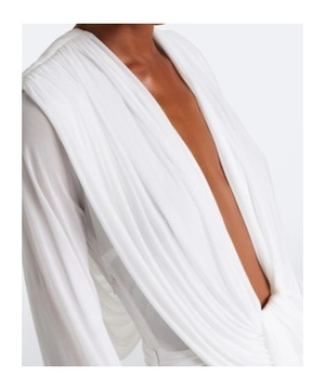 Christopher Esber Ripple Draped Jersey Gown