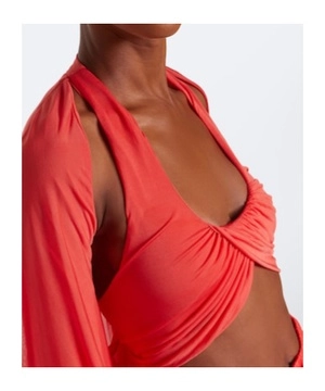 Christopher Esber Daya Jersey Gown - Orange